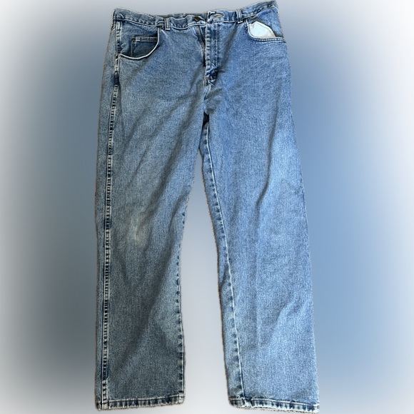 Wrangler | Jeans | Wrangler Rugged Wear Mens Thermal Jeans Stonewash ...